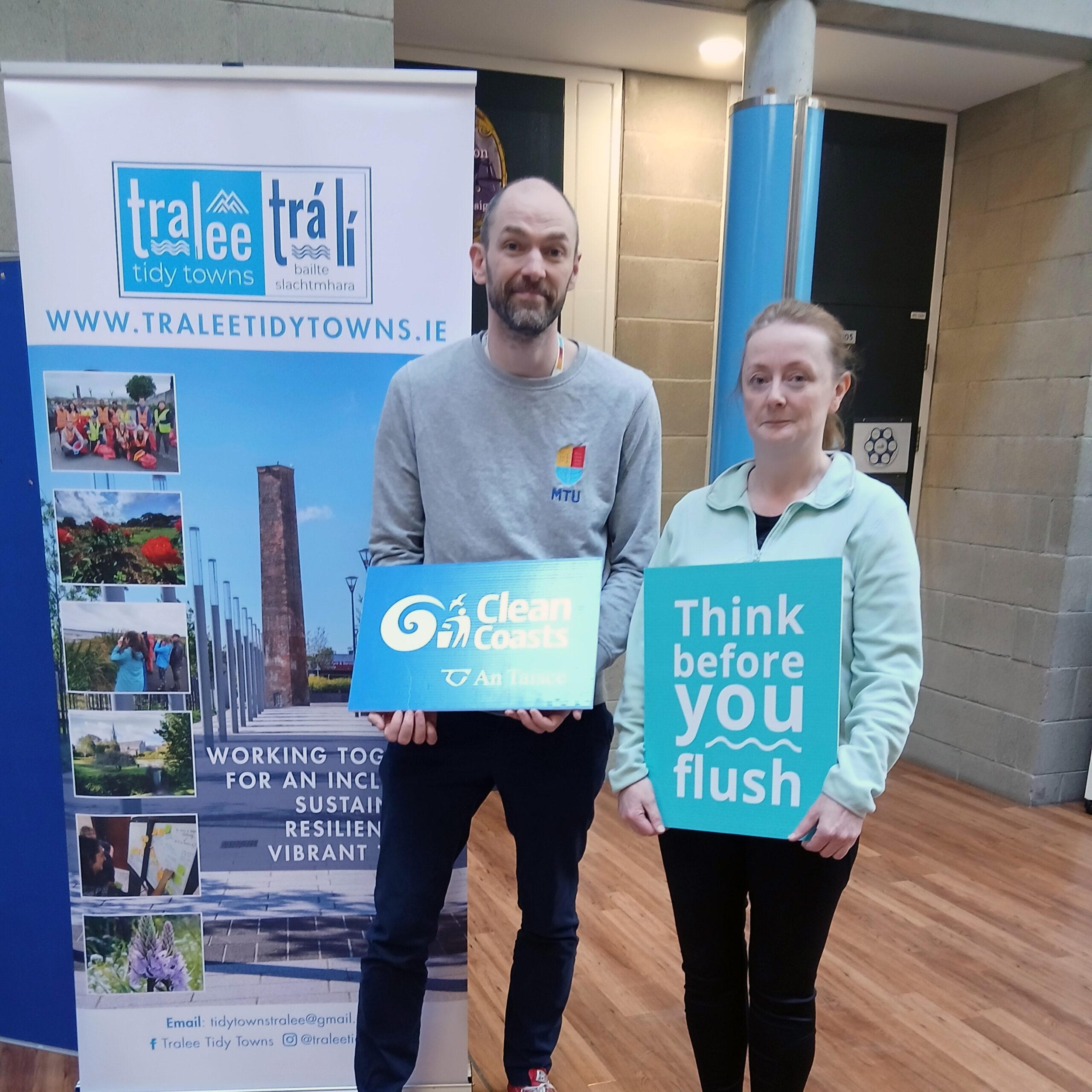 The Think Before You Flush campaign visited MTU Tralee during Green ...